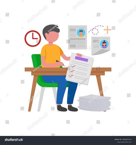 Efficient Sorting Applications Workflow System Vector Stock Vector