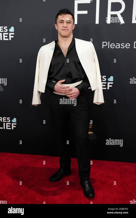 Chris Olsen Arrives At The 67th Annual Grammy Awards On Sunday Feb 2 2025 In Los Angeles