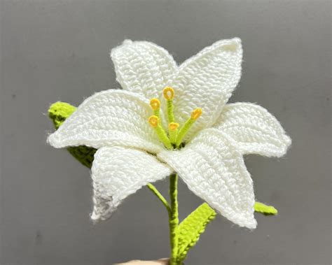 Crochet Lily Keychain At Randy Stambaugh Blog