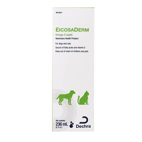 North West Veterinary Dermatology Services Eicosaderm Omega 3 Pump 236ml