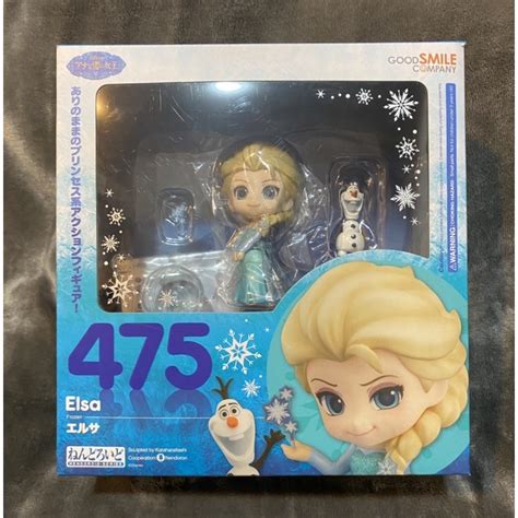 Gsc 好微笑 黏土人 冰雪奇緣 Elsa 艾莎 公仔 日版 二手 蝦皮購物