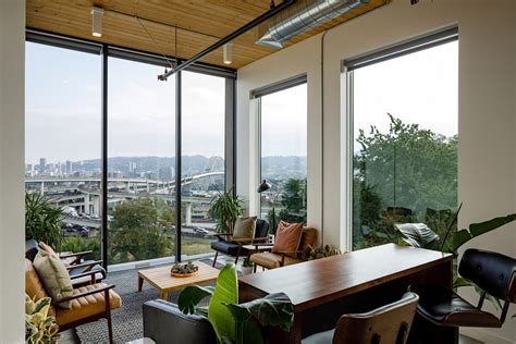 Works Progress Architecture Creates Triangular Portland Flatiron Building For Unusual Site