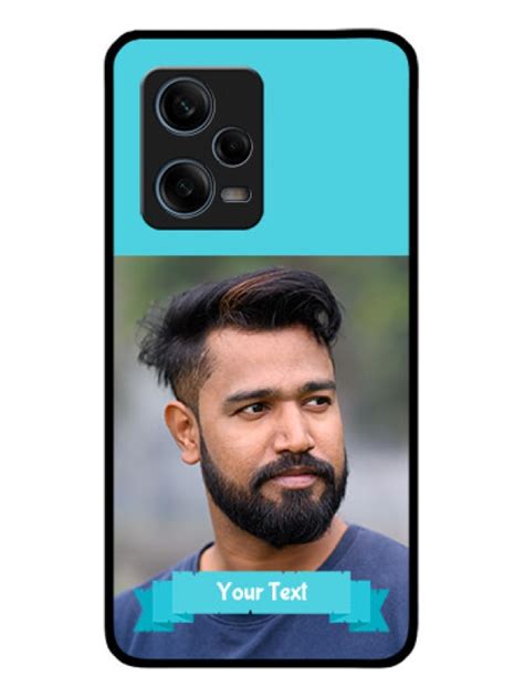 Redmi Note 12 Pro 5g Custom Glass Phone Case With Photo Printing
