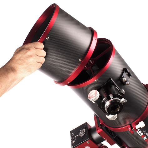 Apertura Dew Shield And Collimation Knobs For Carbonstar 200 Newtonian