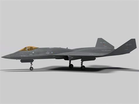 Northrop Yf 23 3d Model By Finiask