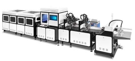 Collapsible Box Making Machine For Book Style Folding Carton Box Book