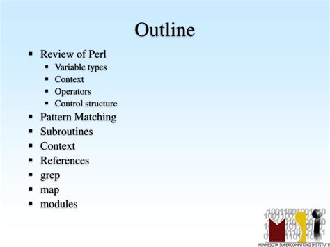 ppt intermediate perl powerpoint presentation free download id 384145