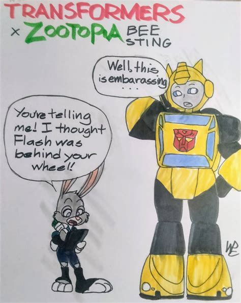 Transformers X Zootopia Bee Sting By Crowe1978 On Deviantart