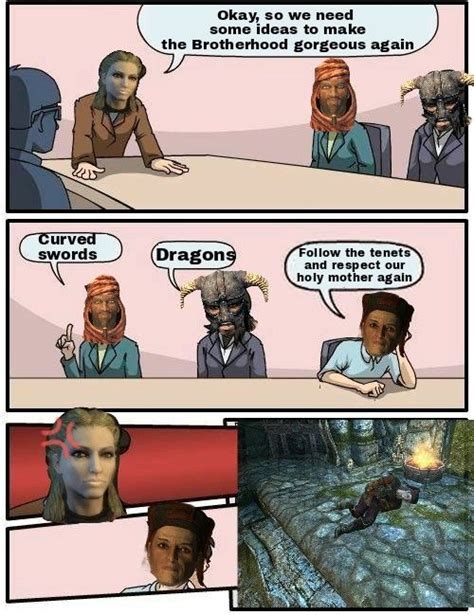 Curved Swords Skyrim Meme