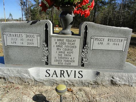 Charles Edward “doug” Sarvis 1942 2009 Find A Grave Memorial