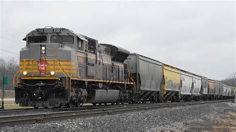 Cpkc Intermodal And Cp 7019 Leads Grain Train 123123 Youtube