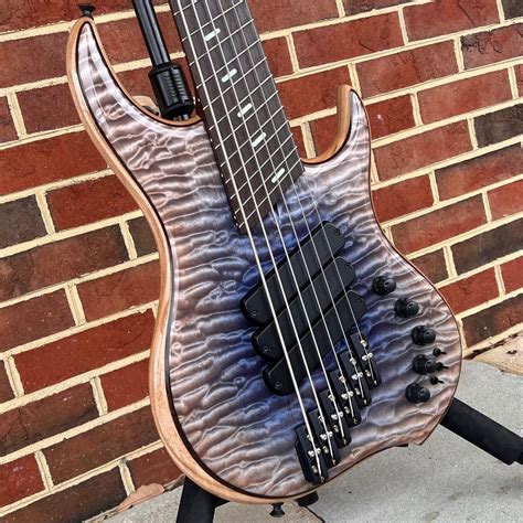 Dingwall Z3 Custom 6 String Blue To Ashes Reverse Burst Quilted Maple