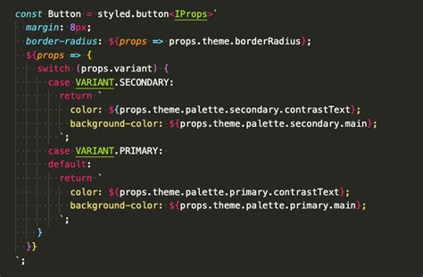 Resolving Typescript Errors With Styled Components Themes Genspark