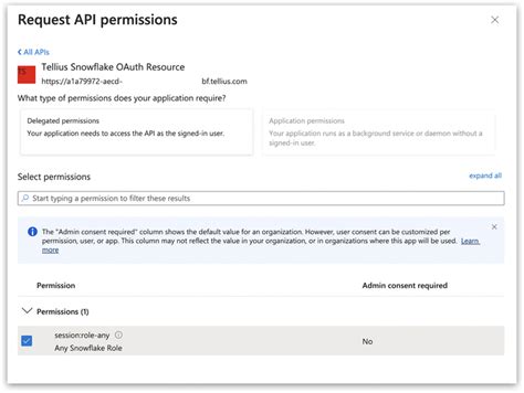 integrating snowflake with azure ad via oauth tellius