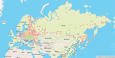 Russian Nuclear Missile Targets