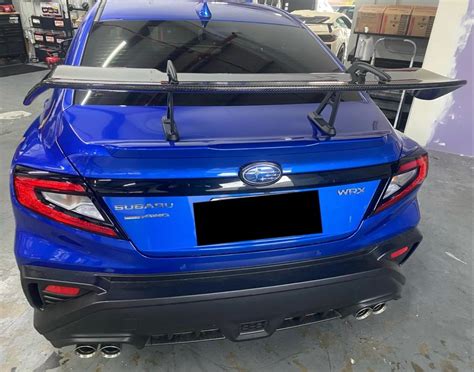 2022 Subaru Wrx Swan Neck Wing Aeroflowdynamics