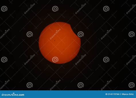 Astrophotography Of The Stages Of The 2024 Annular Solar Eclipse Seen From Central Mexico