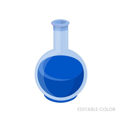 Premium Vector A Liquid Chemical In A Container