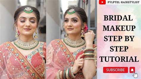 Bridal Makeup Step By Step Tutorial Makeup Hairstyletutorial