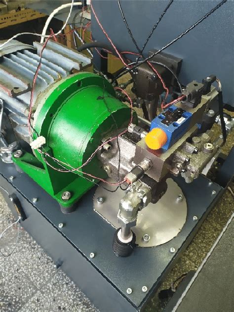 Photo Of The Test Rig Download Scientific Diagram