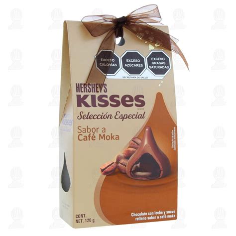 Chocolate Kisses De Hersheys Selección Especial Café Moka 120 Gr De