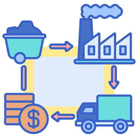 Value Chain Logistics Industry Icon Download On Iconfinder