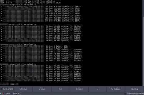 [solved] rclone move script leading to heavy load help and support