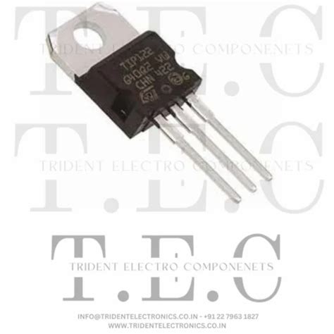 Stmicroelectronics Dip Tip122 Integrated Circuit For Electronics At