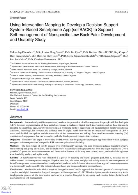 Pdf Using Intervention Mapping To Develop A Decision Support System