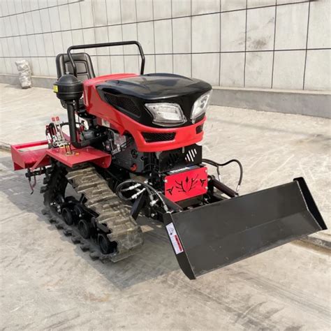 Micro Crawler Rotary Cultivator Mini Ditching Machine Crawler Tractor China Made Crawler