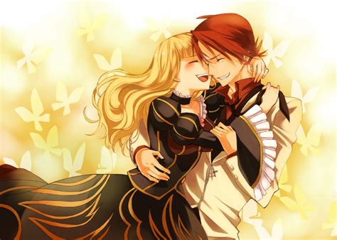 Beatrice And Ushiromiya Battler Umineko No Naku Koro Ni Drawn By