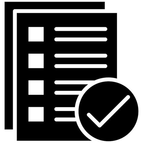 Premium Vector Verification Vector Illustration Style