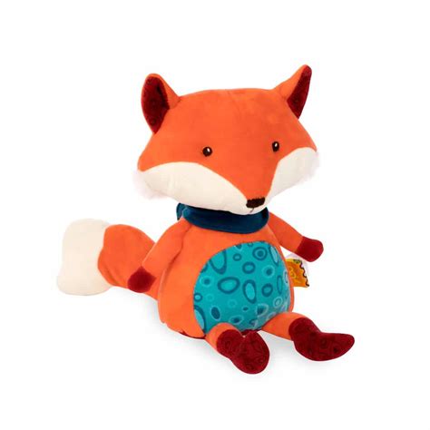 Happy Yappies Pipsqueak Interactive Plush Fox B Toys Btoys