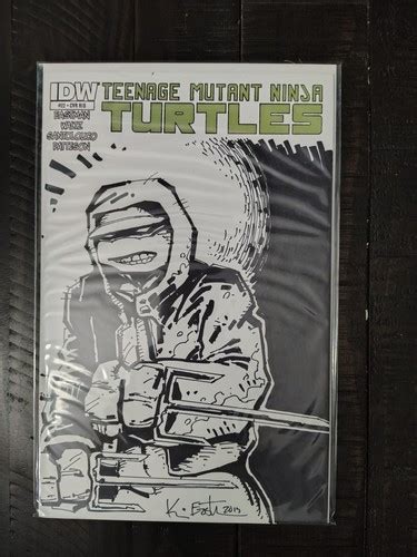 Tmnt Vol 5 22 Ri B Kevin Eastman Sketch Variant Ebay