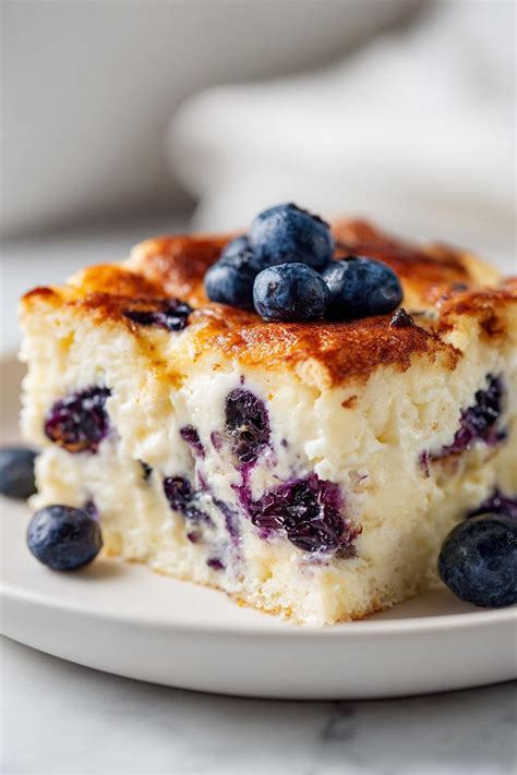 14g Protein Blueberry Cottage Cheese Bake Thats Incredibly Delicious