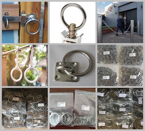 Stainless Steel Round Ring Manufacturer Round Ring Rigging Hardware Round Ring Stainless Steel