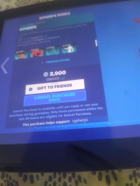 Bought The Sypher Pk Skin With The Code Also Go To To