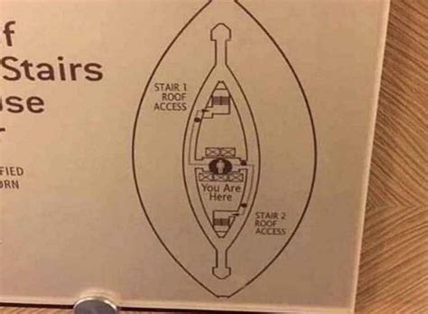 Emergency Exit Map R Funny