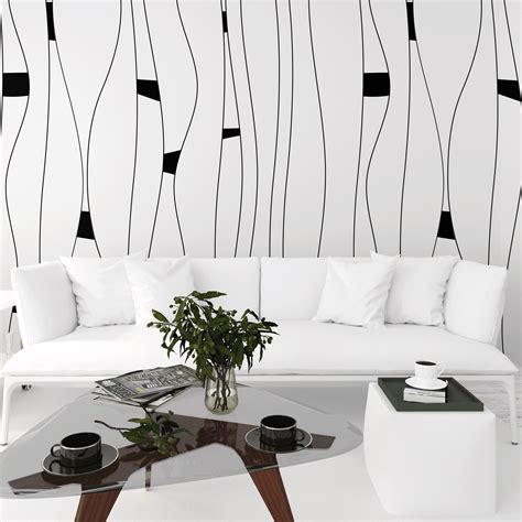 Flat Lines Carta Da Parati Geometrico Minimal Geometrico