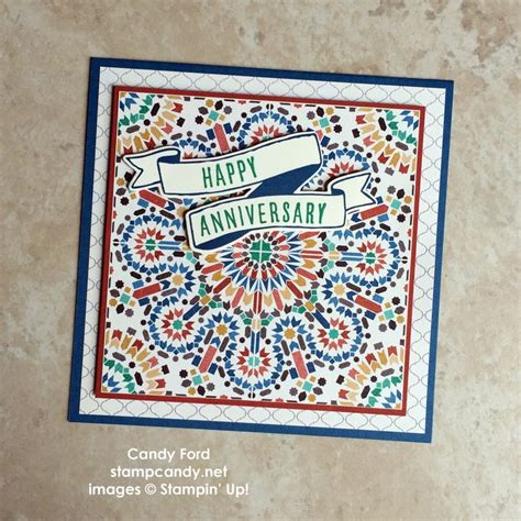 Moroccan Anniversary Stamp Candy