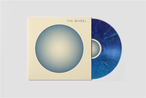 The Wheel Debut Album Limited Edition Blue Marble 12 Inch Vinyl Lp