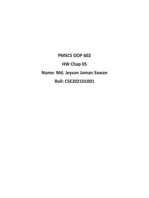 Java Chapter 5 Hw Pdf Pdf