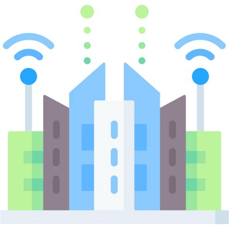Smart City Special Flat Icon