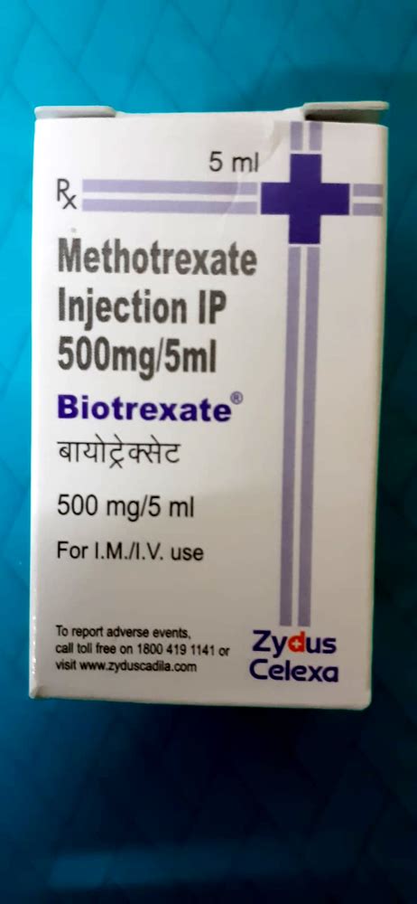 500 Mg Biotrexate Injection Zydus Celexa At ₹ 480vial In Pune Id