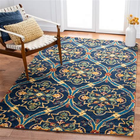 Safavieh Clearance Heritage Hg475n Navy Rug Rugs Done Right