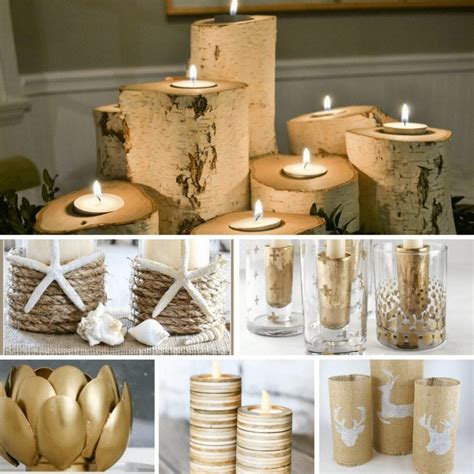 Diy Candle Holders Wedding