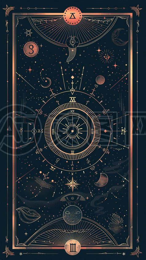 星座卡牌图片高清图片素材