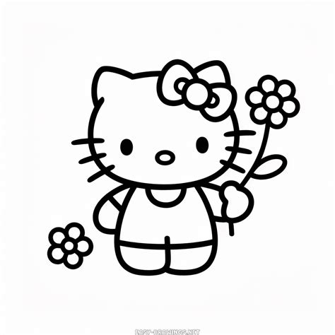 Hello Kitty And Friends Easy Drawing Easy Drawings