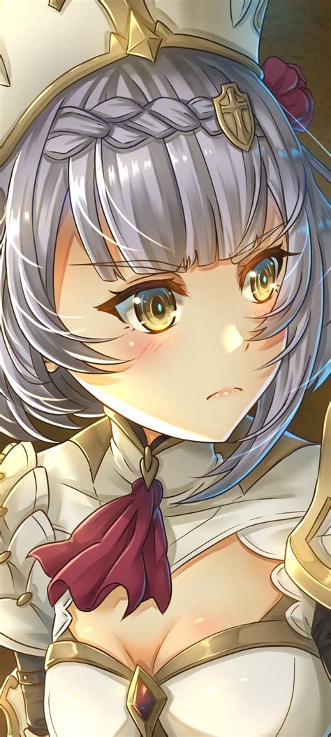 1728x3840 Resolution Noelle Genshin Impact Angry Eyes 1728x3840