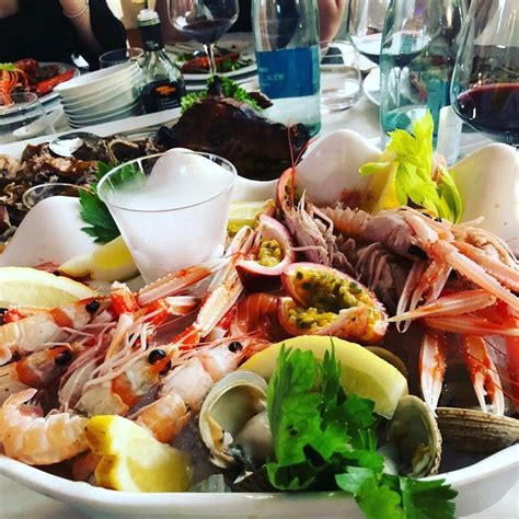 Seafood Lunch Feast In California